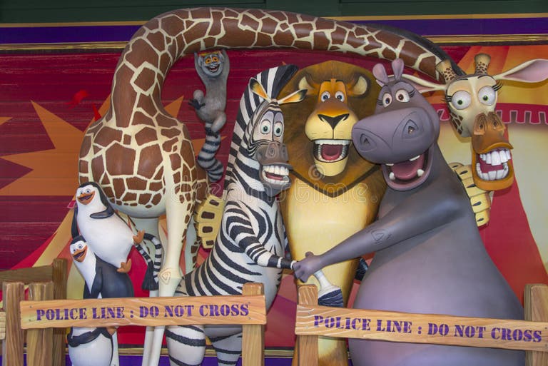 Madagascar Cartoon Character Editorial Photo - Image of dreamworks ...