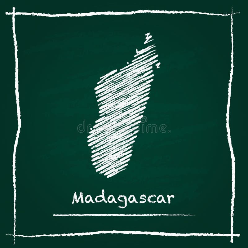Madagascar Outline Vector Map Hand Drawn Stock Illustrations – 63 ...
