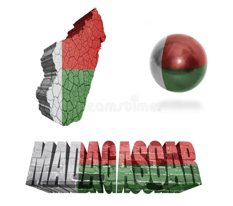 Madagascar Symbols stock illustration. Illustration of circle - 100793964