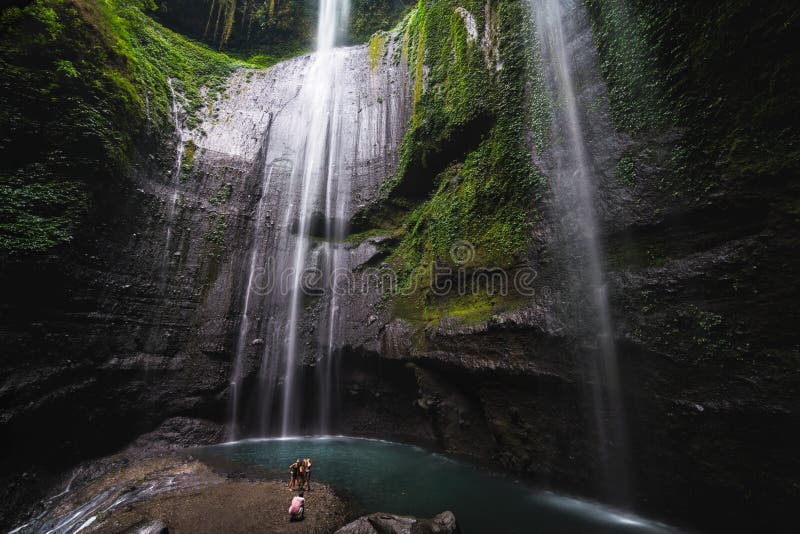 Madakaripura Waterfall, East Java, Indonesia Stock Image - Image of ...
