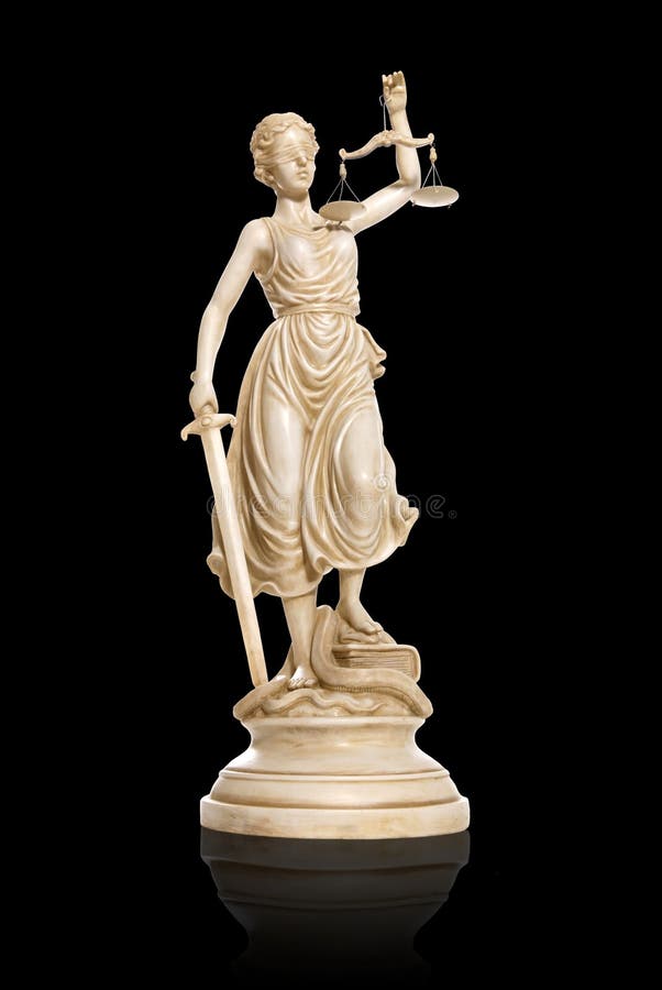 Madame Justice Statue image stock. Image du femelle, jugement - 1965703