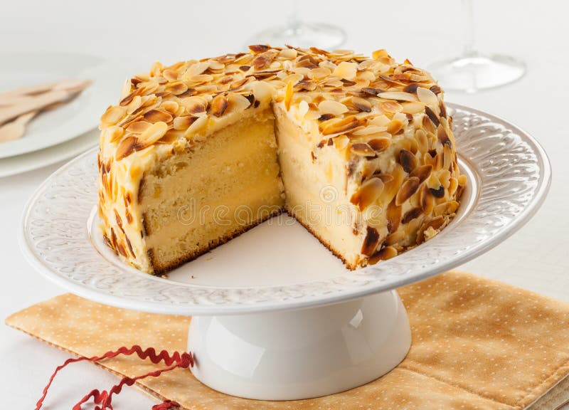 Madame Pompadour cake stock image. Image of cake, madame - 81381259