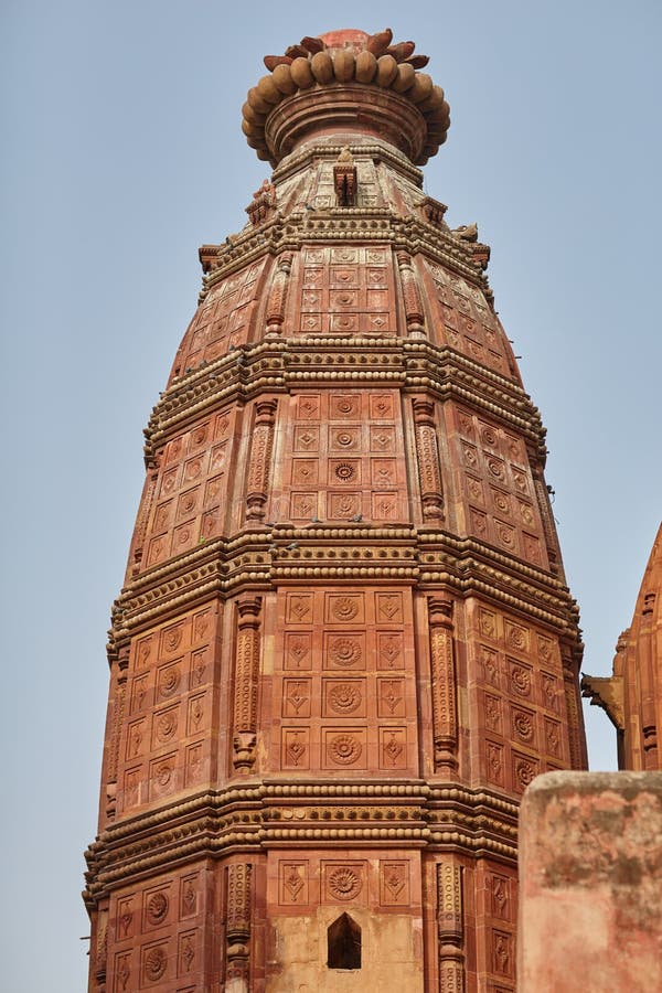 Radha Madan Mohan Temple in the Holy City of Vrindavan. Stock Image ...