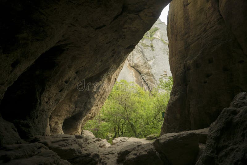 Entrance To Big Empty Cave Stock Photos - Free & Royalty-Free Stock ...