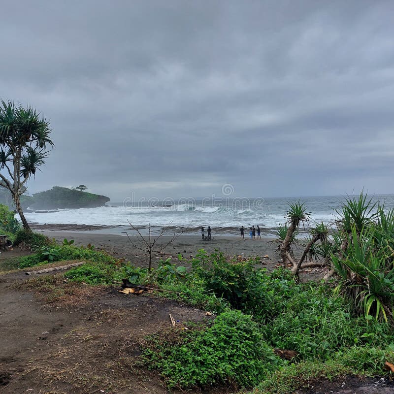 Madasari Beach Pangandaran West Java Indonesia Stock Photos - Free ...