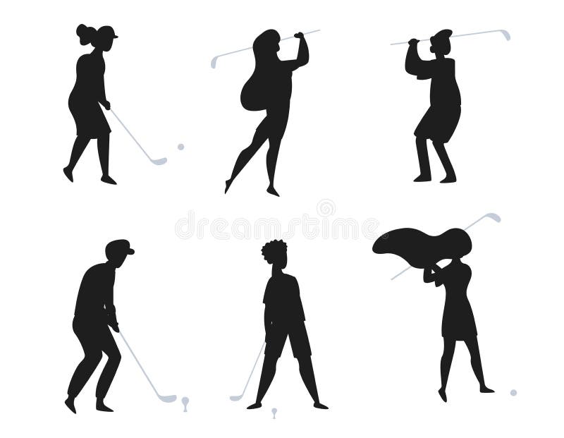 Golf Group Men Stock Illustrations – 114 Golf Group Men Stock ...