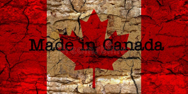 Made in Canada stock photo. Image of gift, space, copy - 32828400