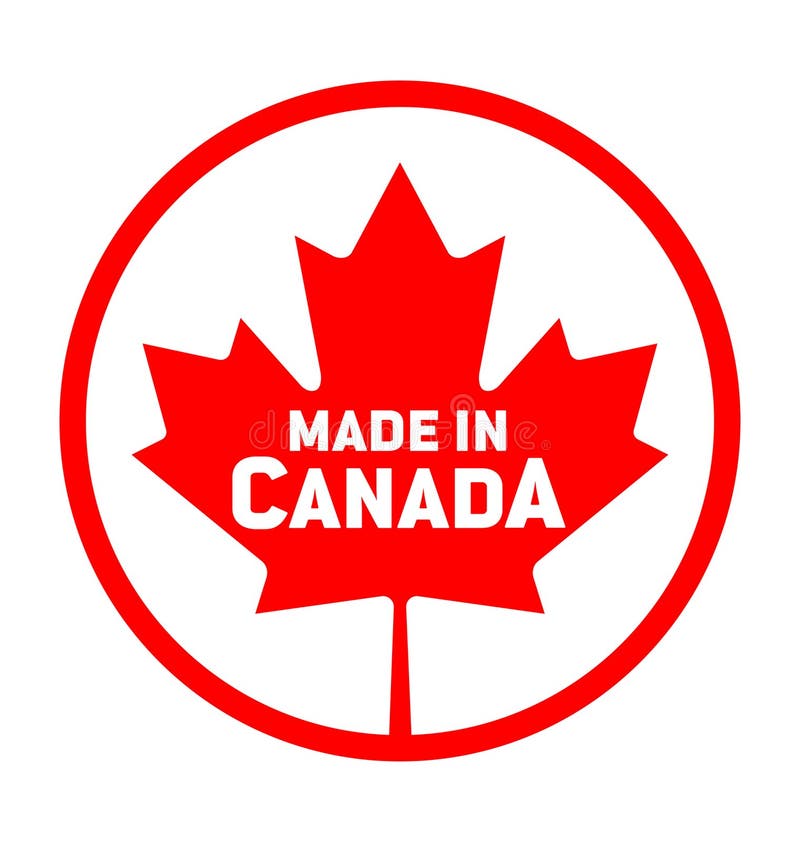 Made Canada Logo Stock Illustrations – 348 Made Canada Logo Stock ...