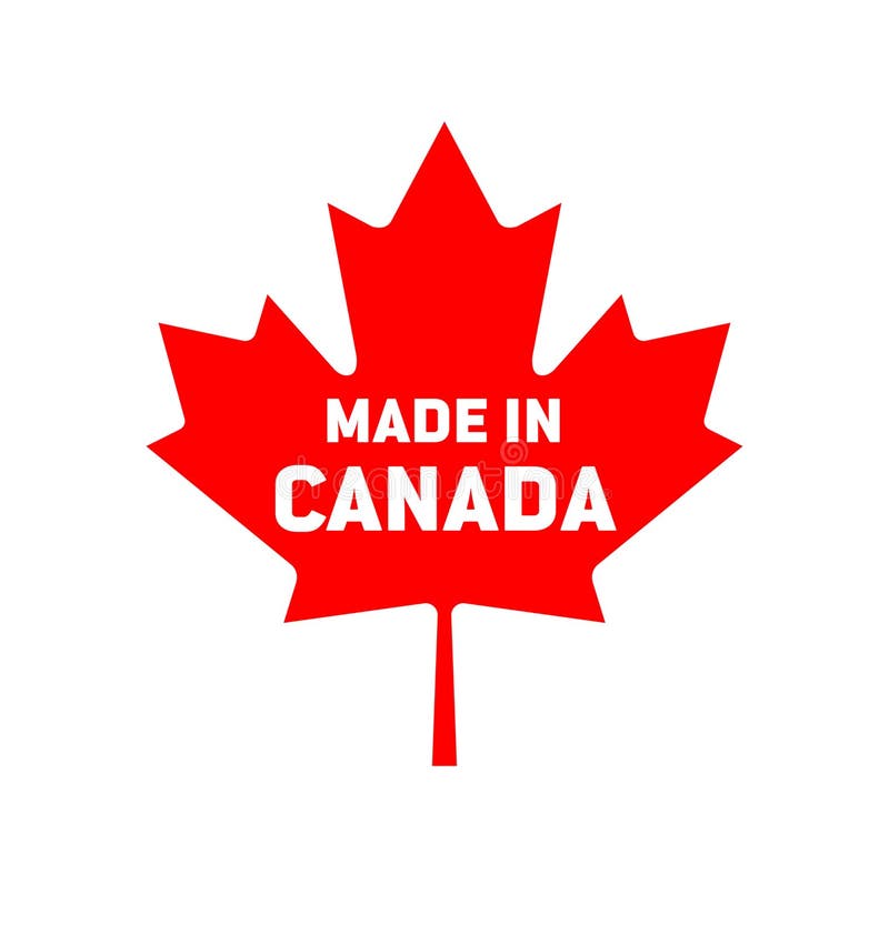 Canadian Leaf Logo The Maple Leaf Symbol For Canada Day Concept