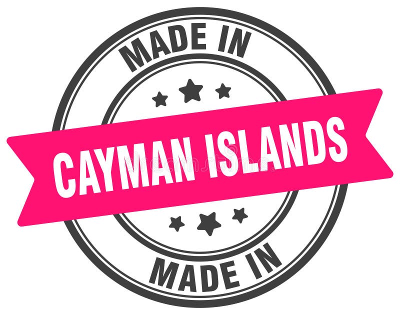 Made in Cayman Islands Round Sign. Made in Cayman Islands Stamp Stock ...