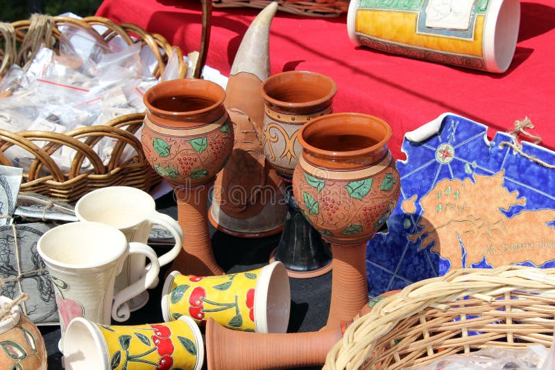 Made on ceramic sales stock image. Image of dish, craft - 94139647