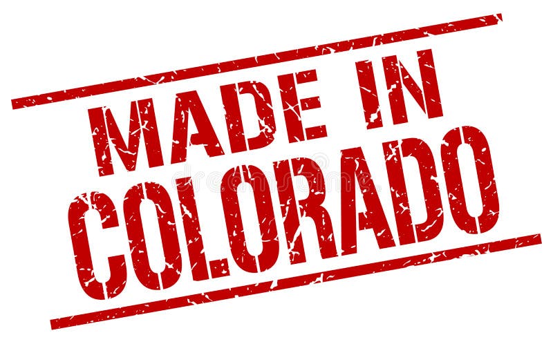 Made Colorado Stamp Stock Illustrations – 108 Made Colorado Stamp Stock ...