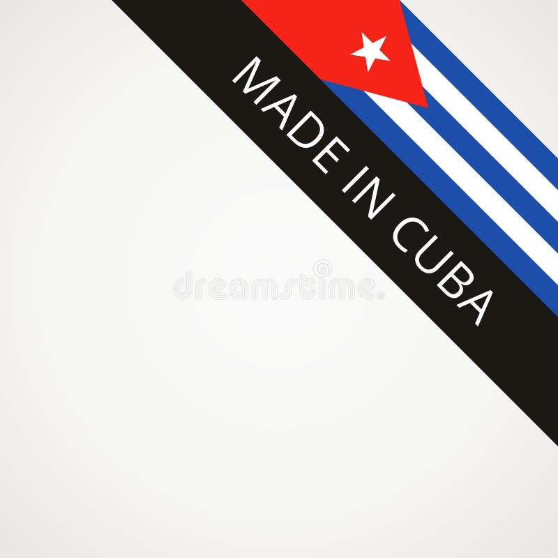 Made in Cuba stock vector. Illustration of element, badge - 361810795