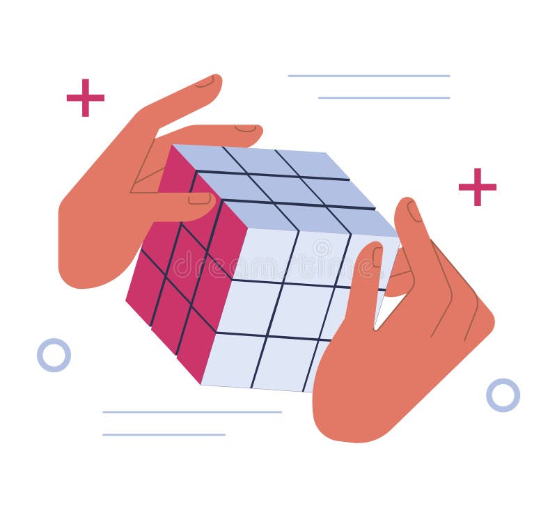 Made Decision. Confident Verdict, Question or Problem Solution Stock ...