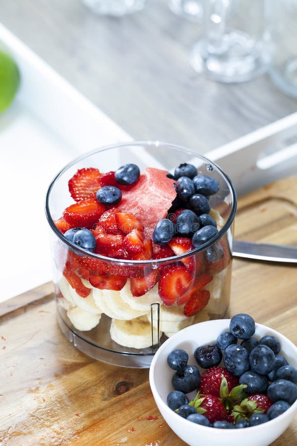 Made from Different Types of Berry Smoothies Stock Image - Image of ...