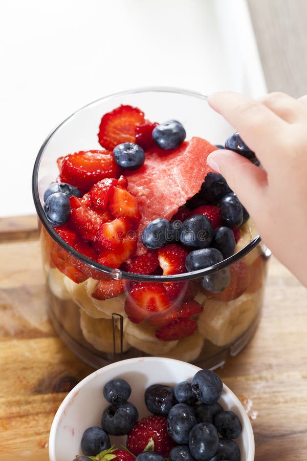 Made from Different Types of Berry Smoothies Stock Photo - Image of ...