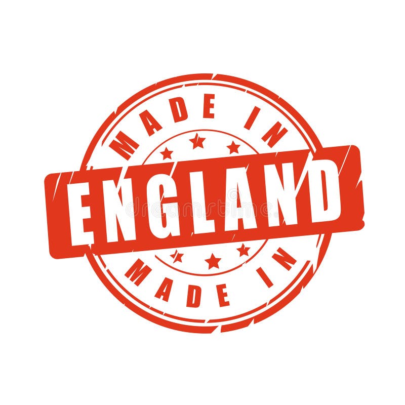 Made in England Vector Stamp Stock Vector - Illustration of ...