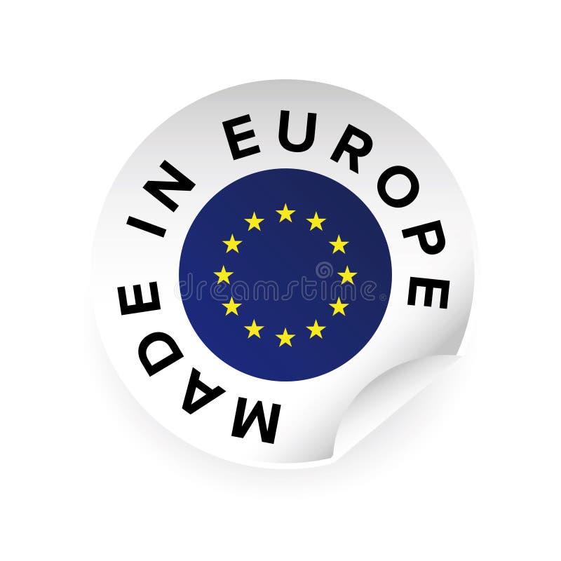 EU logo. European union stock vector. Illustration of yellow - 92063316