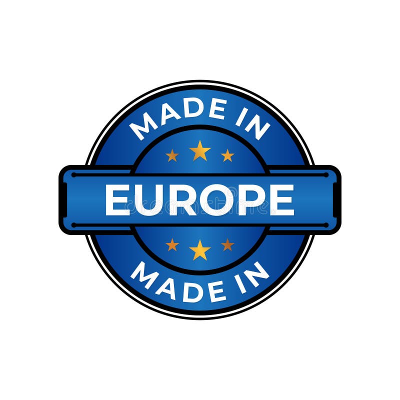 Logo Made Europe Stock Illustrations – 3,283 Logo Made Europe Stock ...