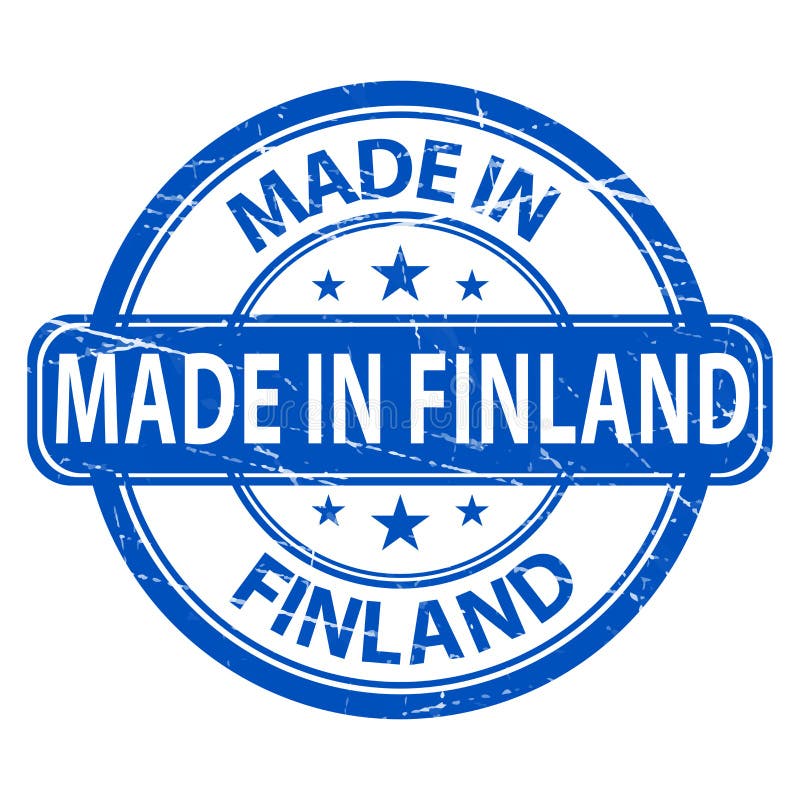 Made in Finland Rubber Stamp, Vector Illustration Stock Vector ...