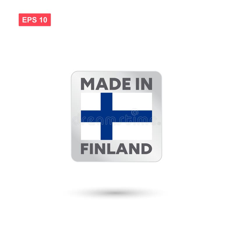 Made In Finland, Premium Quality Printable Banner / Sticker Stock ...