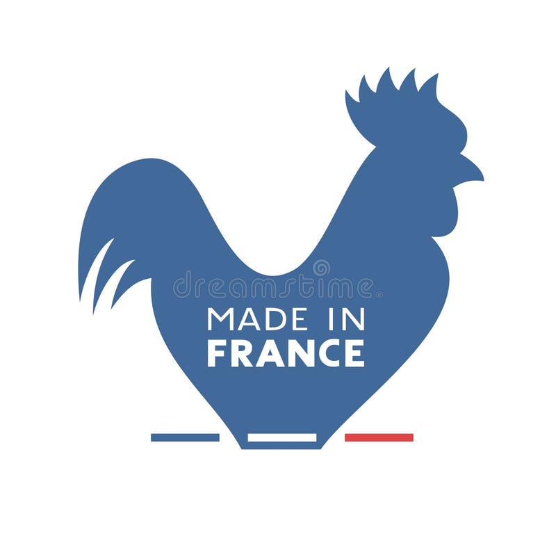 Made in France symbol stock vector. Illustration of bird - 364439555