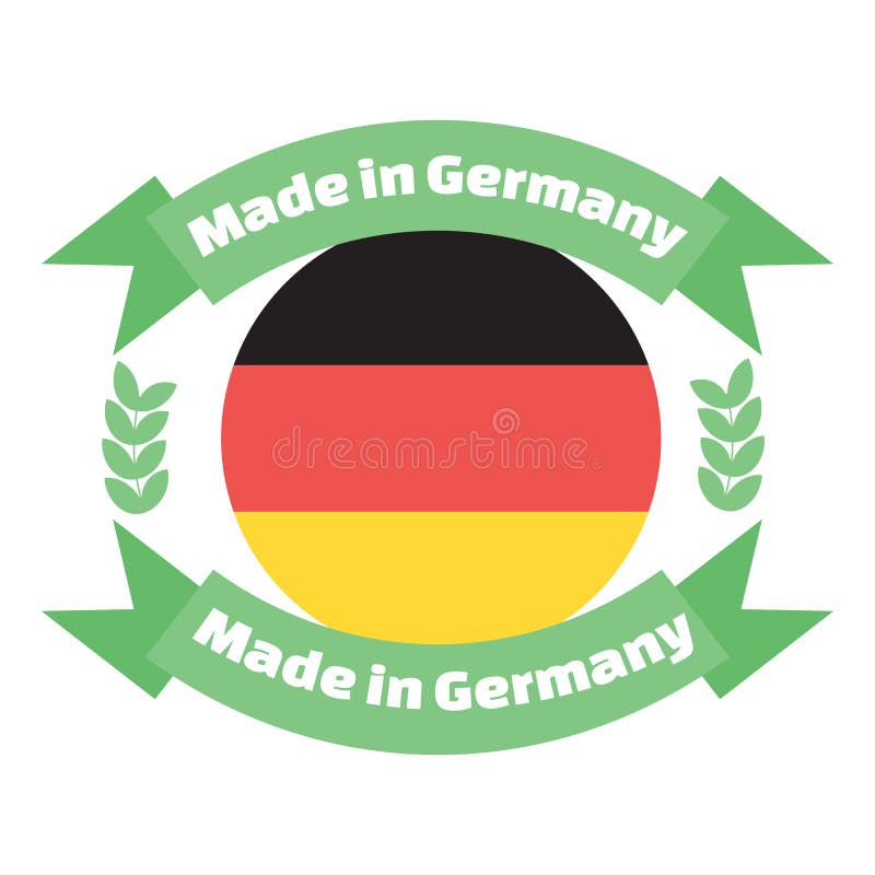 Germany Logo Made Stock Illustrations – 467 Germany Logo Made Stock ...