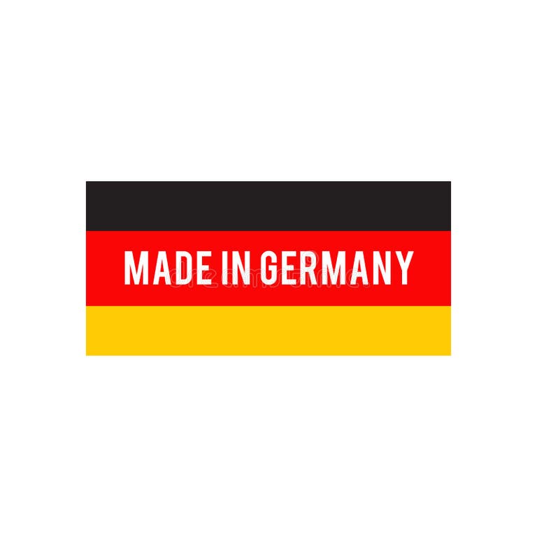 Made in Germany Logo Design Template Stock Vector - Illustration of ...