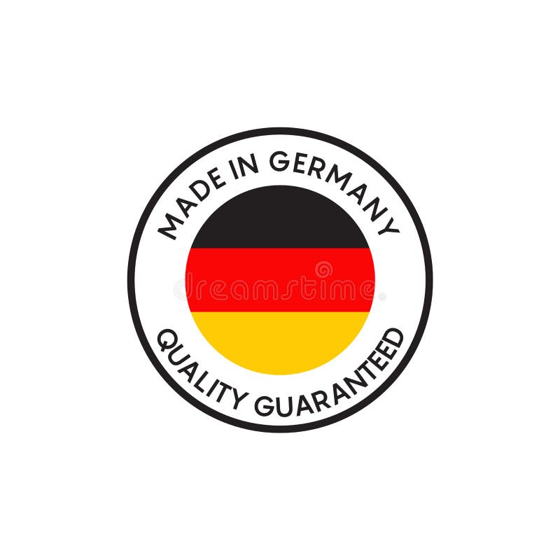 Made in Germany Logo Design Template Stock Vector - Illustration of ...
