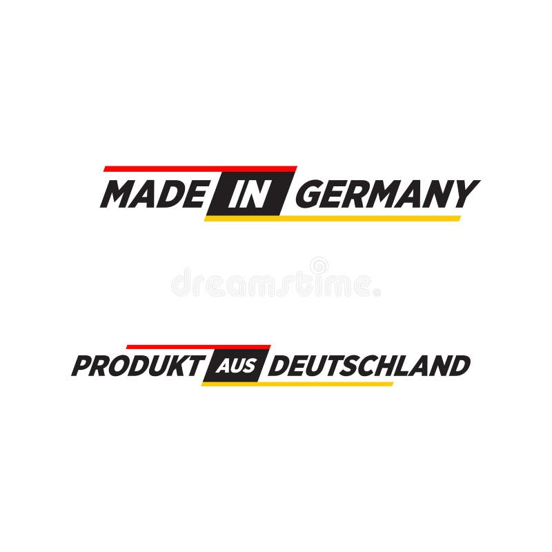 Germany Logo Made Stock Illustrations – 467 Germany Logo Made Stock ...