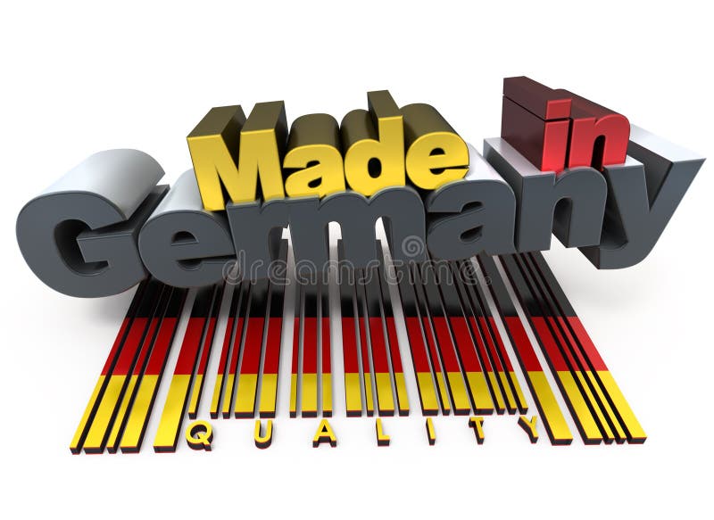 Made in Germany, quality stock illustration. Illustration of industry ...