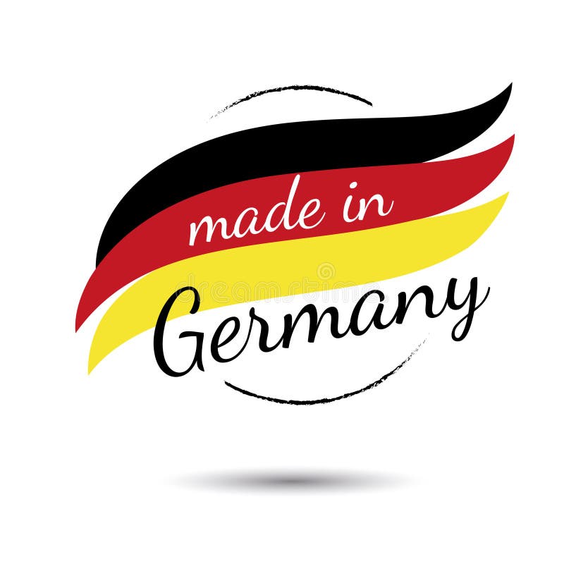 Germany Quality Isolated Vector Label for Products Stock Vector ...