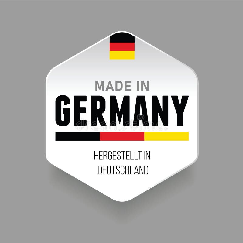 Made in Germany sign stamp stock vector. Illustration of paint - 278809019