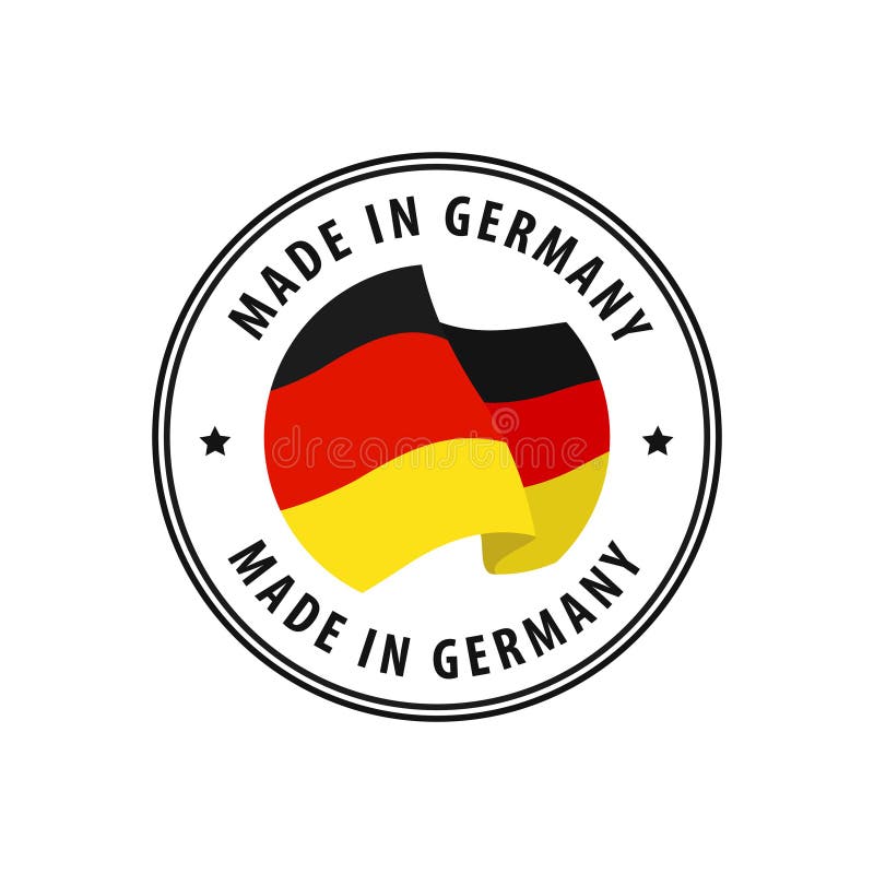 Made in Germany Stamp, Sticker. Vector Illustration Stock Illustration ...