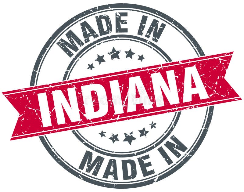 Indiana Red Stamp Stock Illustrations – 156 Indiana Red Stamp Stock ...
