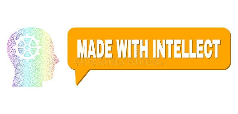 Rainbow Network Gradient Intellect Icon and Made with Intellect Chat ...