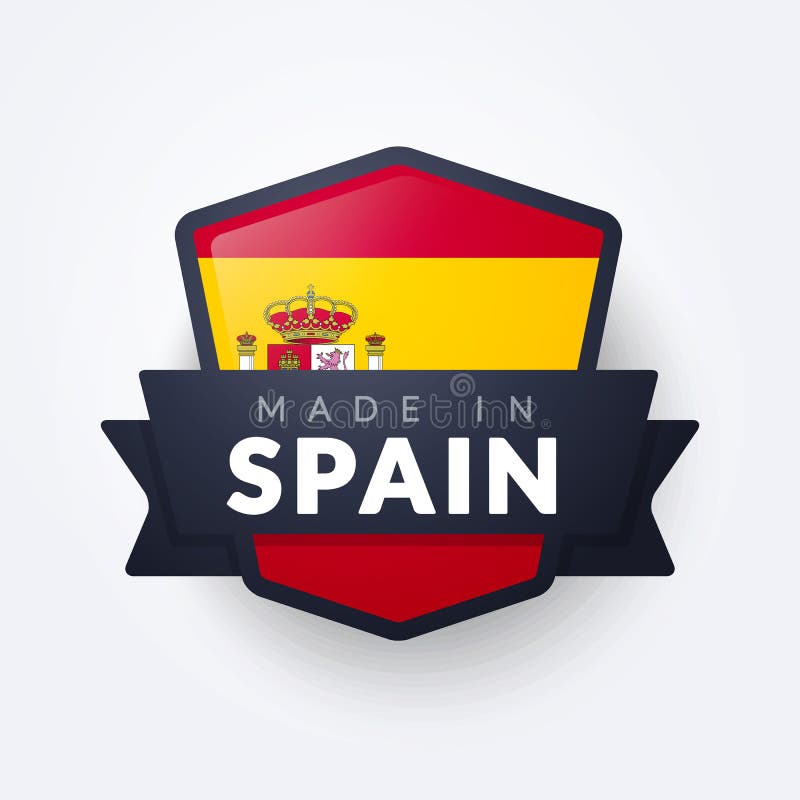 Vector Illustration Made in Spain Seal Stock Vector - Illustration of ...