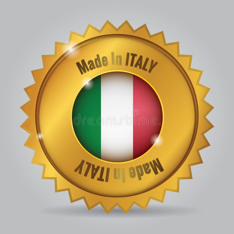 Italy Badge. Vector Illustration Decorative Design Stock Vector ...