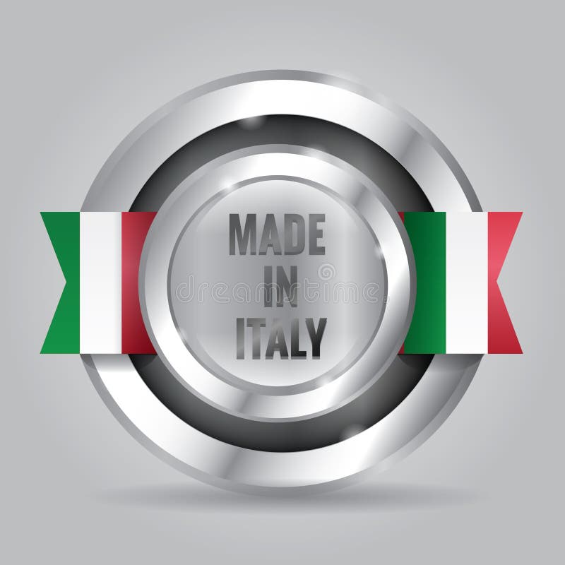 Italy Badge. Vector Illustration Decorative Design Stock Vector ...