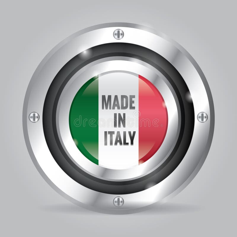 Made in Italy Badge. Vector Illustration Decorative Design Stock Vector ...