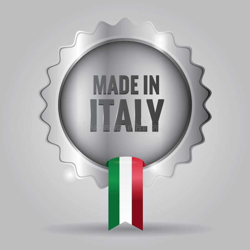 Made in Italy Badge. Vector Illustration Decorative Design Stock Vector ...