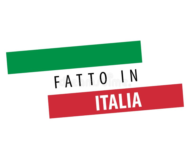Made in Italy stock vector. Illustration of country, italia - 98298587