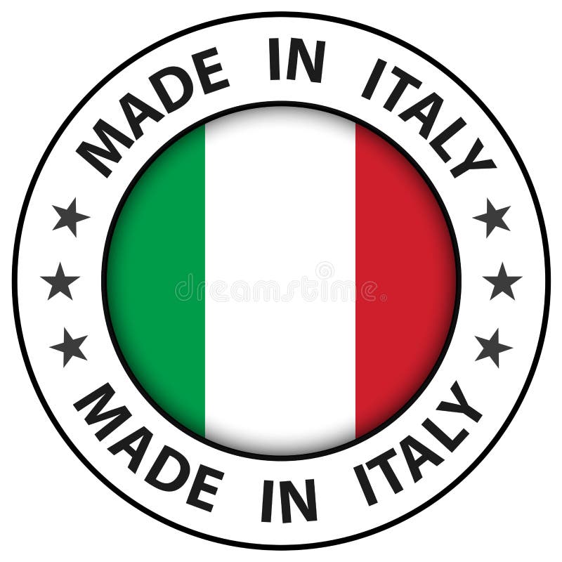 Made in Italy icon stock vector. Illustration of insignia - 209008117