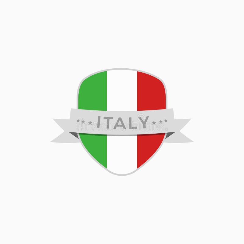 Made in italy logo stock vector. Illustration of label - 104406092