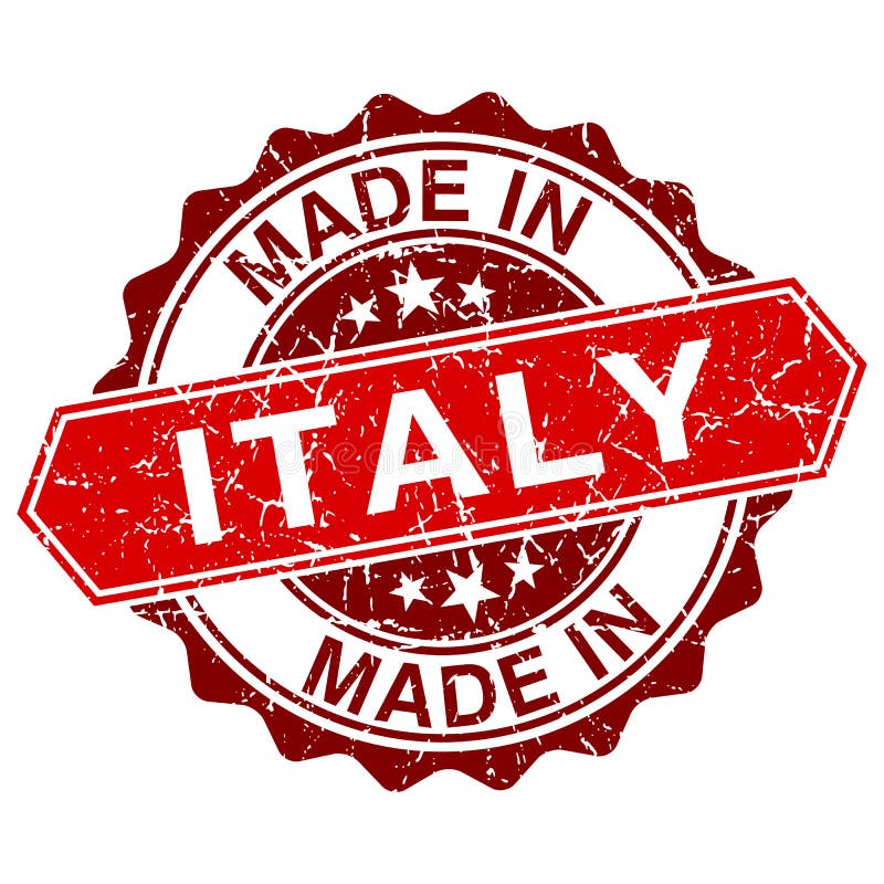 Made in Italy badge stock illustration. Illustration of realistic ...