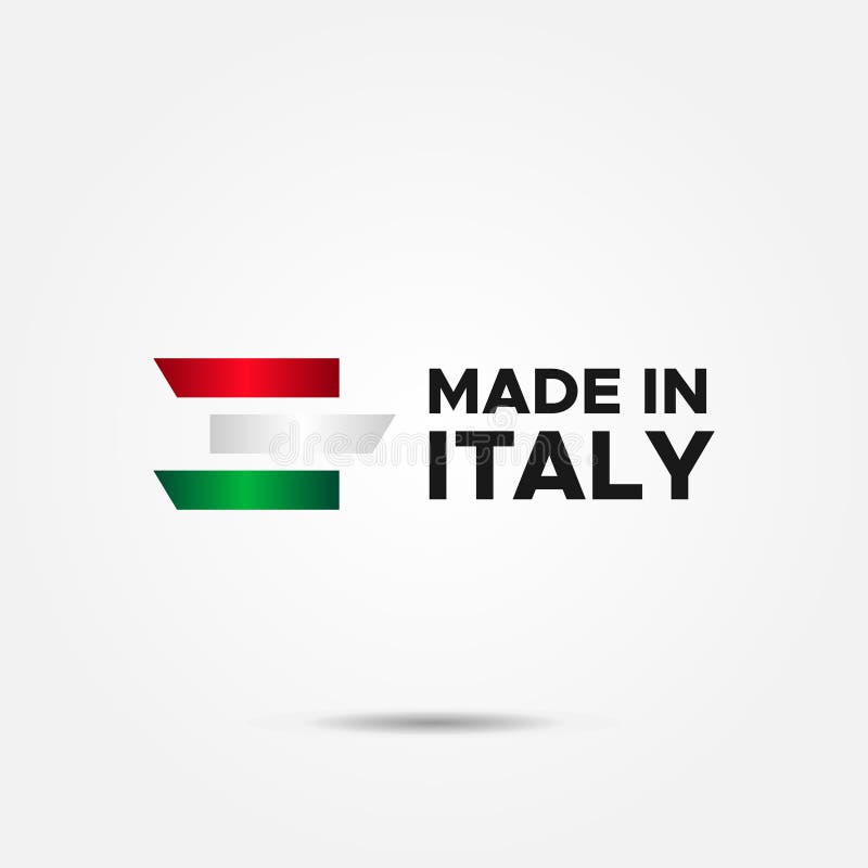 Made in Italy Vector Design Template Background Stock Vector ...
