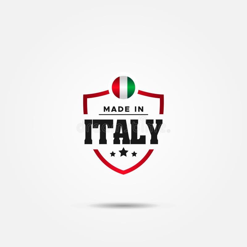 Made in Italy Vector Design Template Background Stock Vector ...
