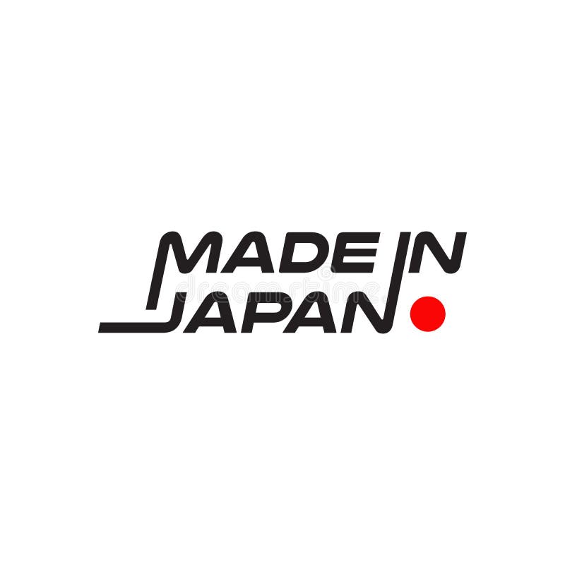 Made in Japan Symbol Logo Design Template Stock Vector - Illustration ...
