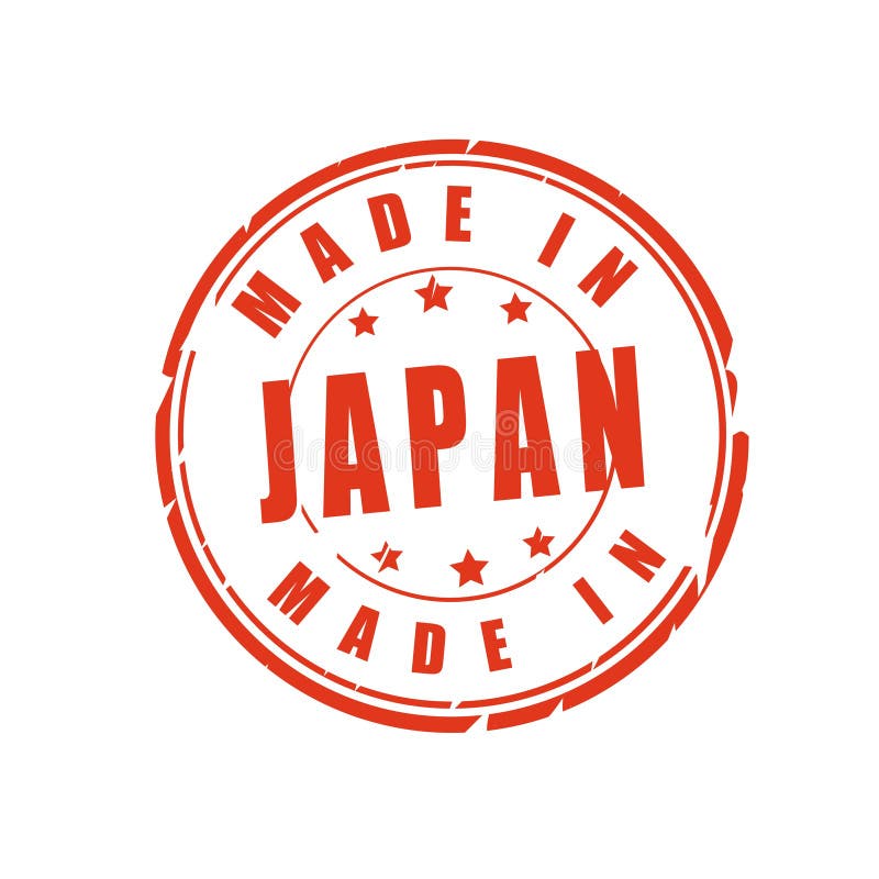 Made in Japan vector stamp stock vector. Illustration of banner - 78767974