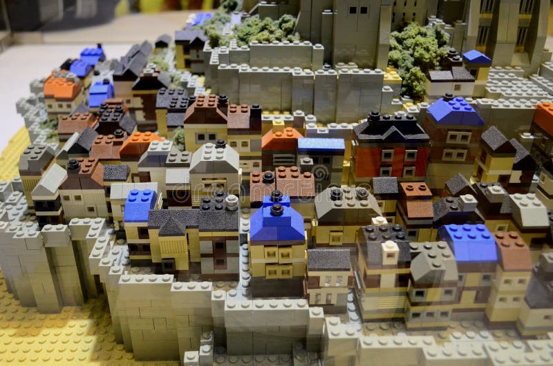 Made of Lego Blocks, the Fun of Idea 18 July 2013 Editorial Stock Image ...